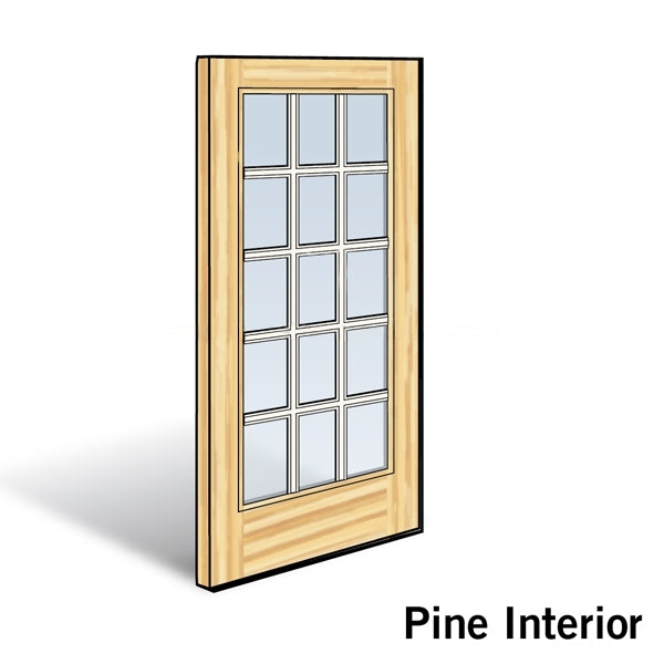 Andersen 400 Series Frenchwood Gliding Patio Door Panel 30611